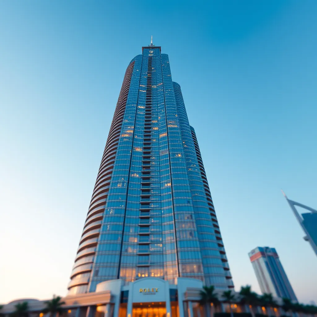The Rolex Tower: Iconic Landmark of Dubai's Skyline